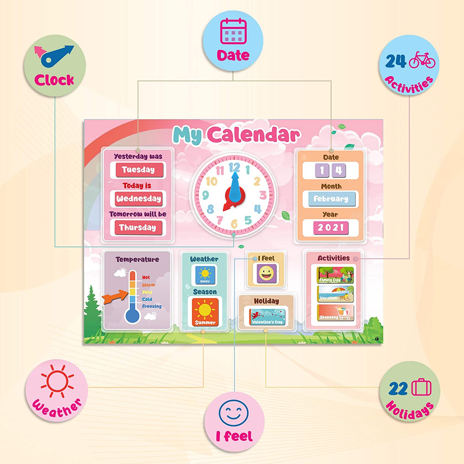 My Calendar (Pink) – Inamio